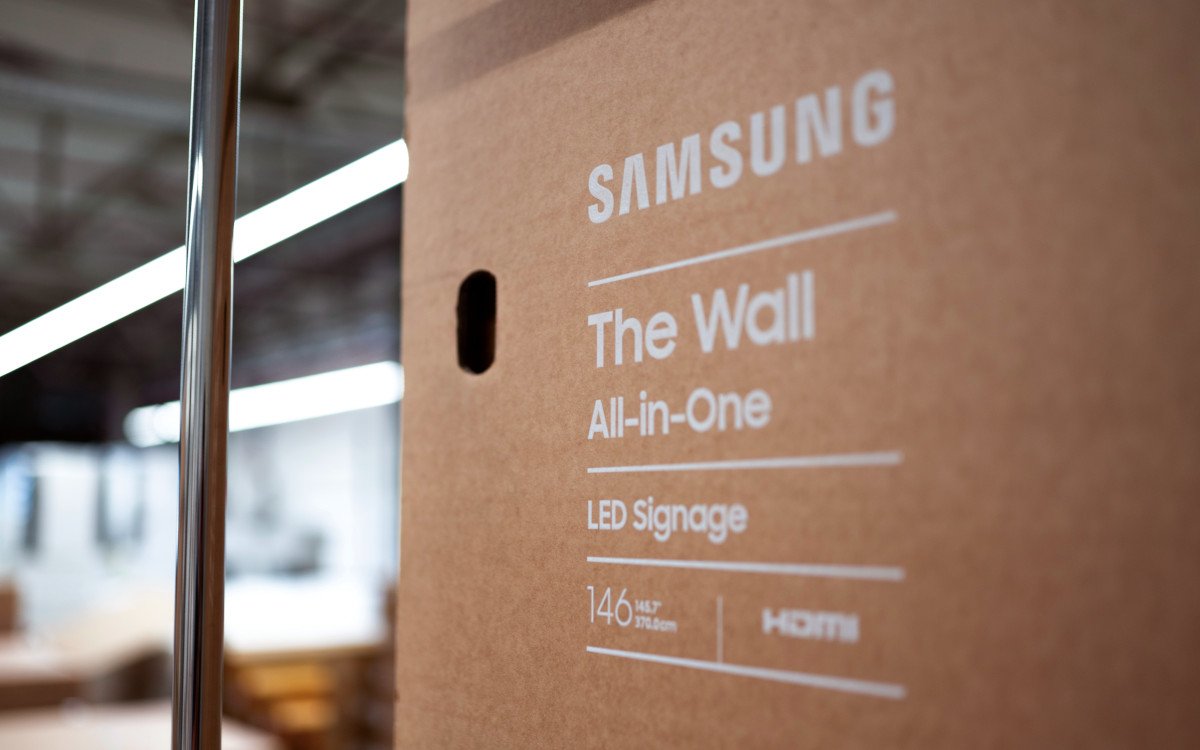 Samsung The Wall: High-tech Made in Europe | invidis