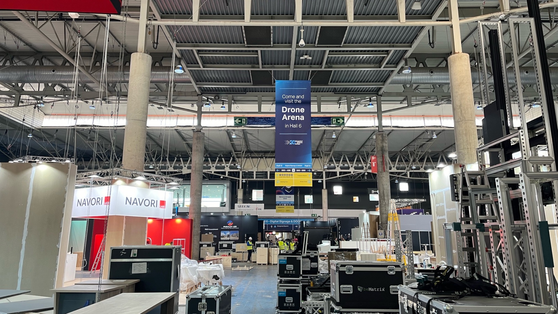 ISE 2024: Build-up in Hall 6 | invidis