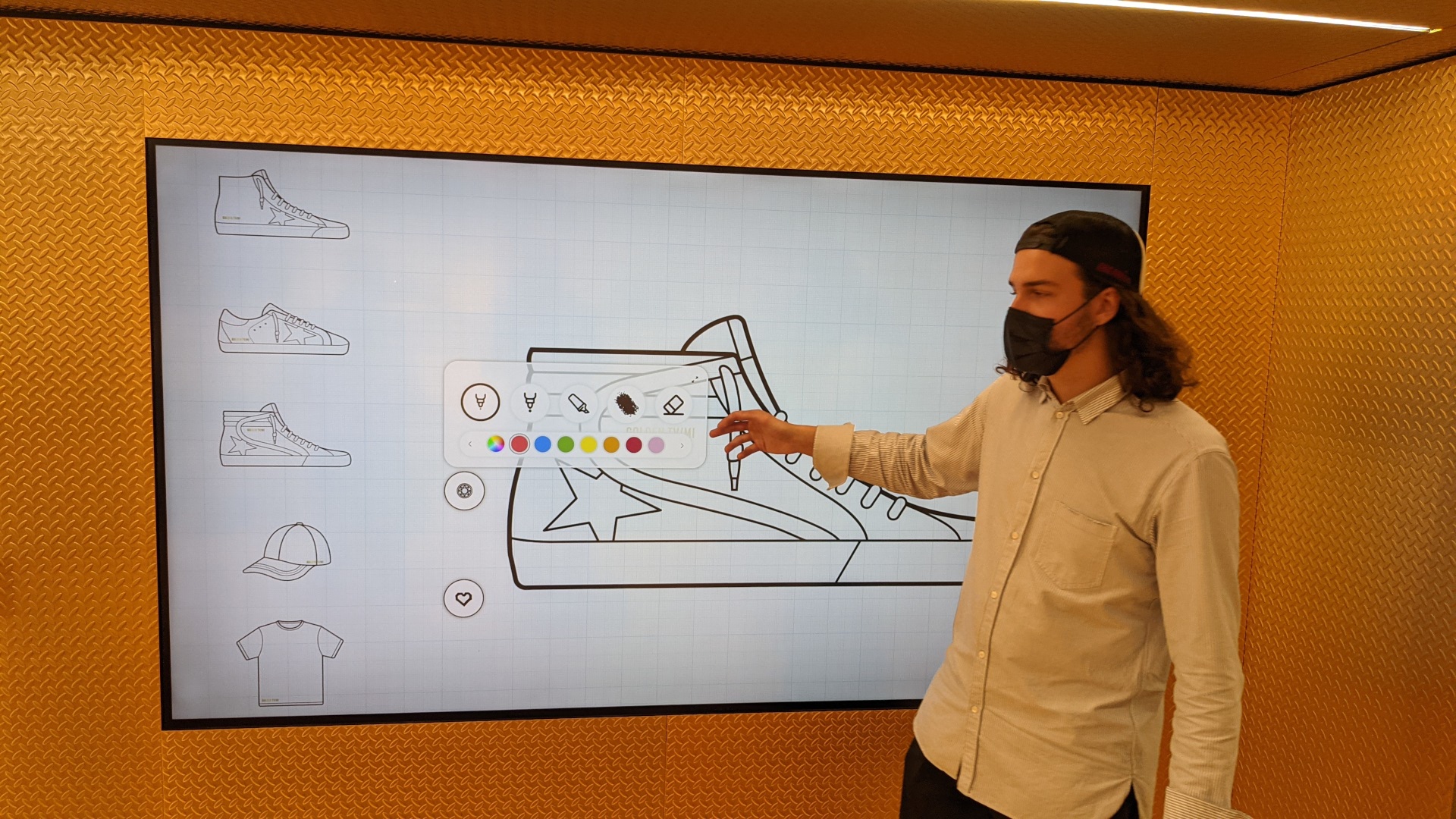 Golden Goose: The Co-Creation Instore Experience | invidis