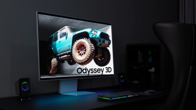 Spatial Reality: Samsung Shows 3D Monitor | invidis