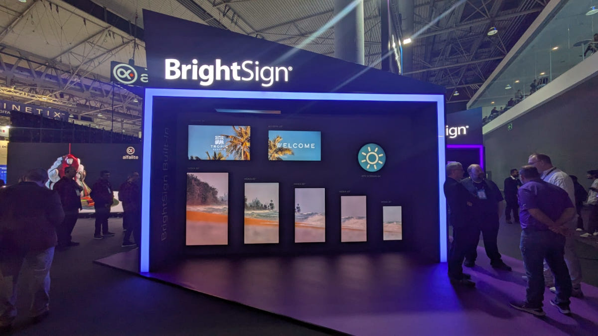 Brightsign at ISE: The Purple Empire Is Growing | invidis