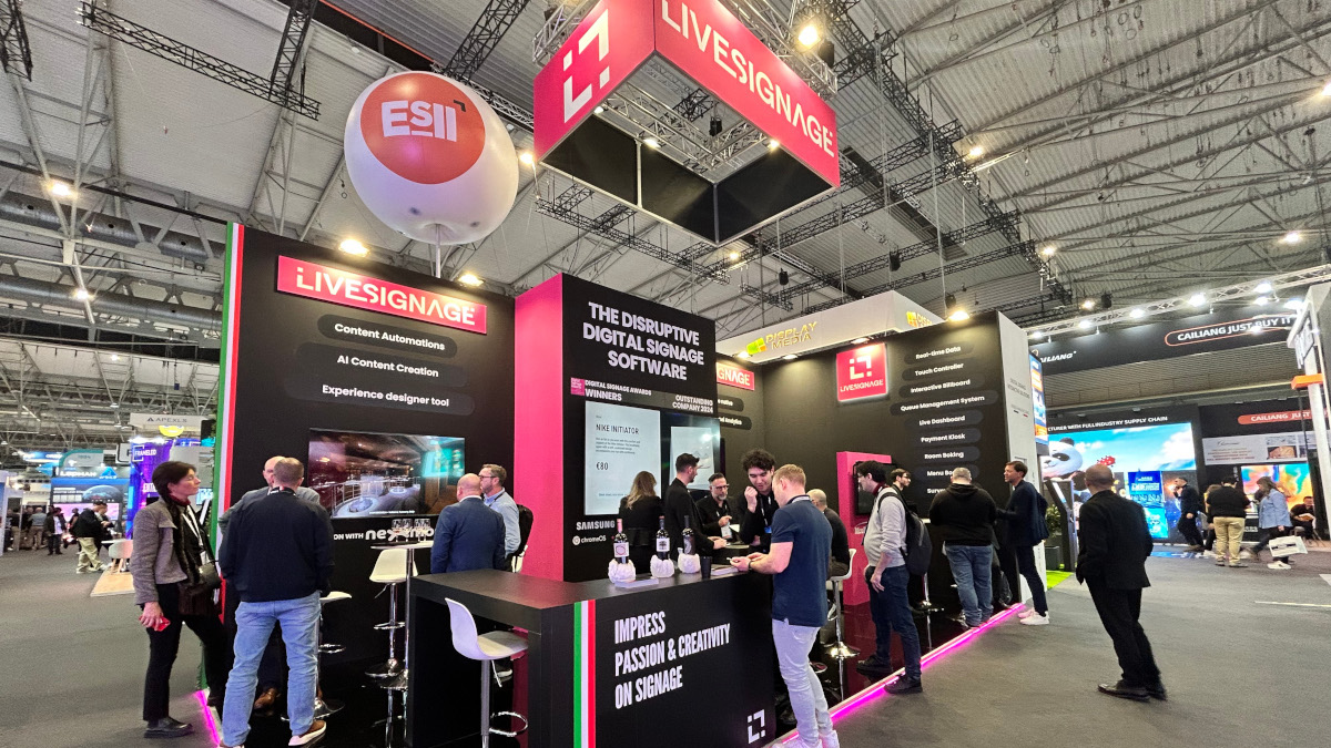 Signage Software: The Big Trends at ISE | invidis