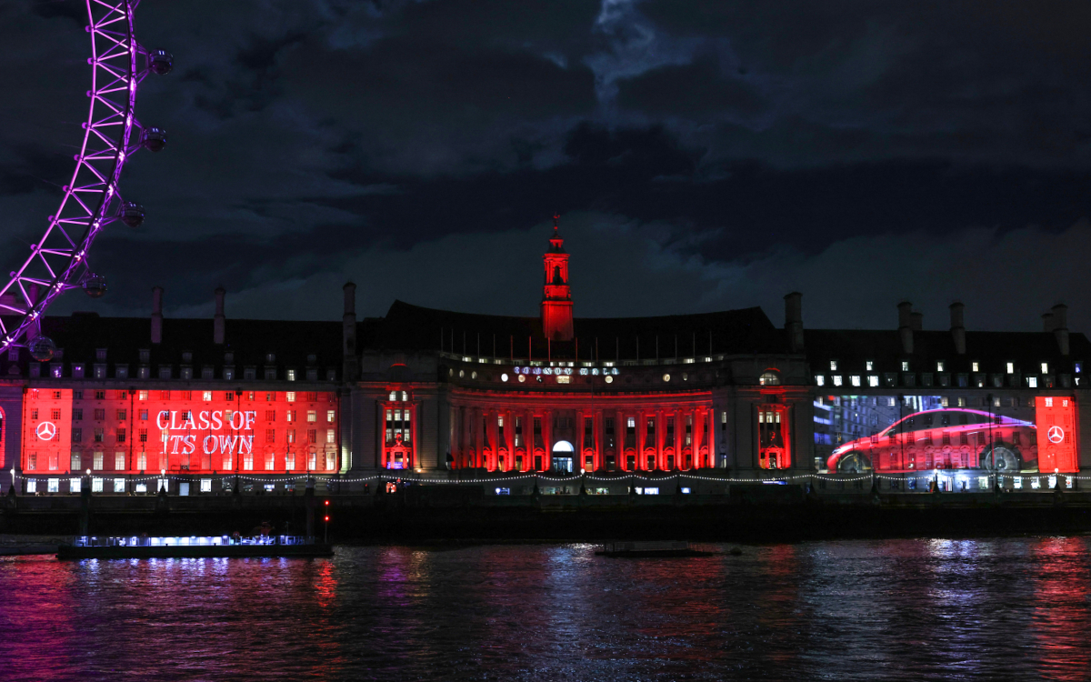 CLA 2025: DooH Premiere for Mercedes’ New Beacon of Hope | invidis