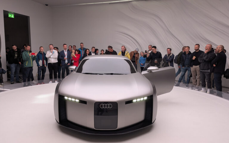 Audi at IAA: A Journey Through White and Light | invidis