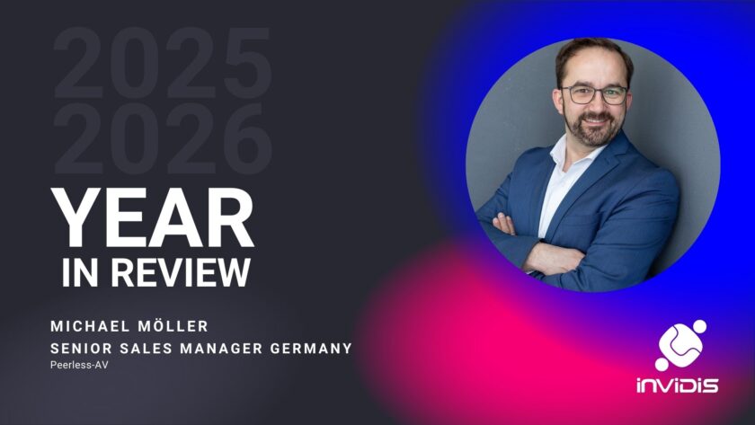 Year in Review 2025/2026: Michael Möller | Peerless-AV | invidis